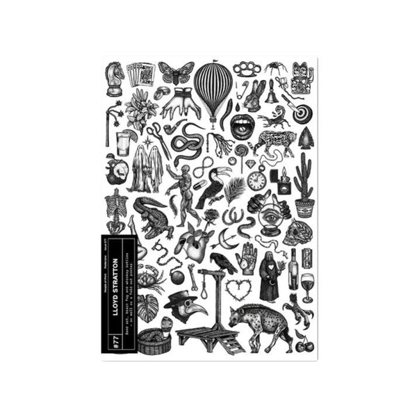 Posterzine® Issue 77 | Lloyd Stratton Limited Edition | www.cuemars.com ...