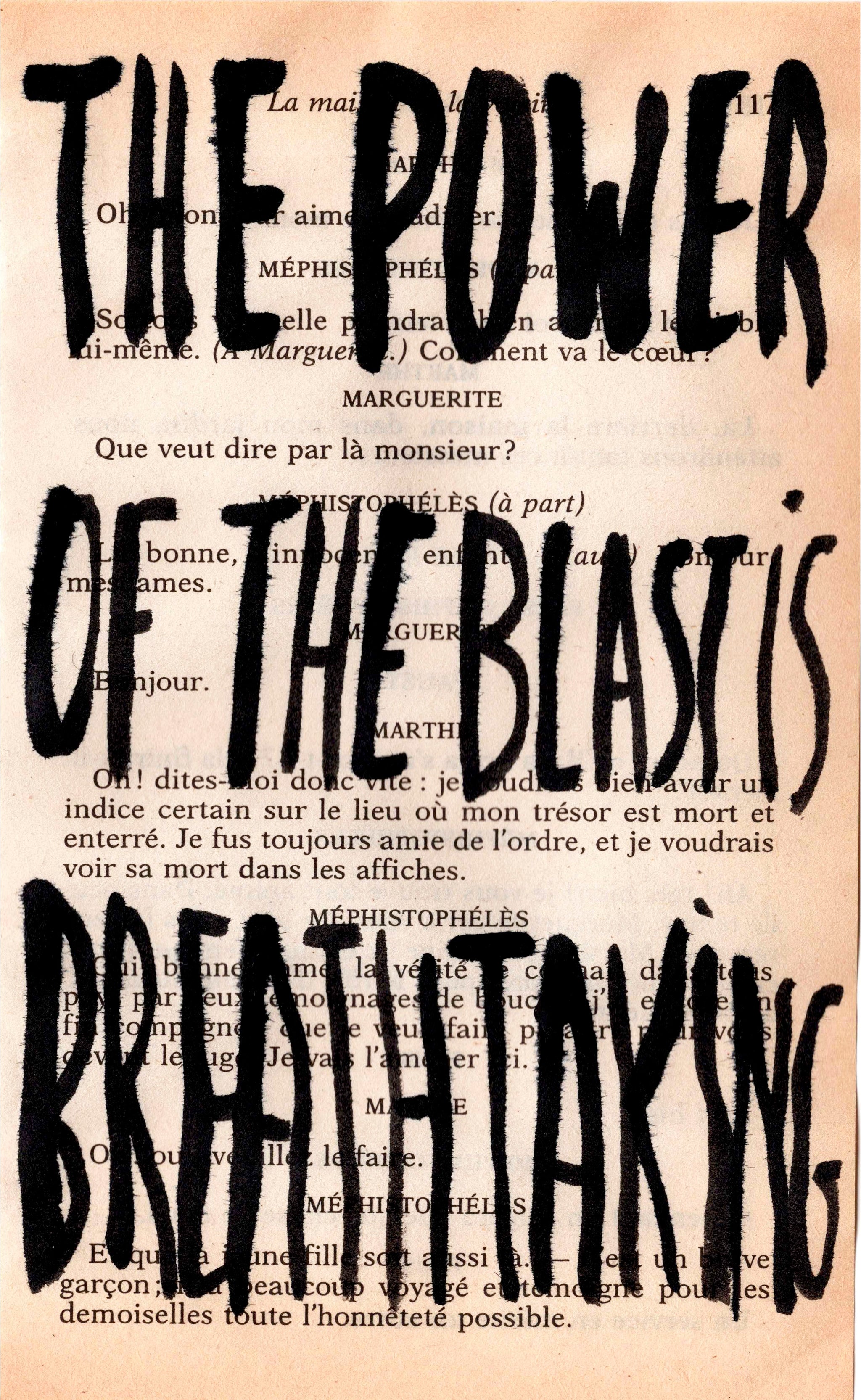 The power of the blast is breathtaking | Charlotte Denise Paulette Martin