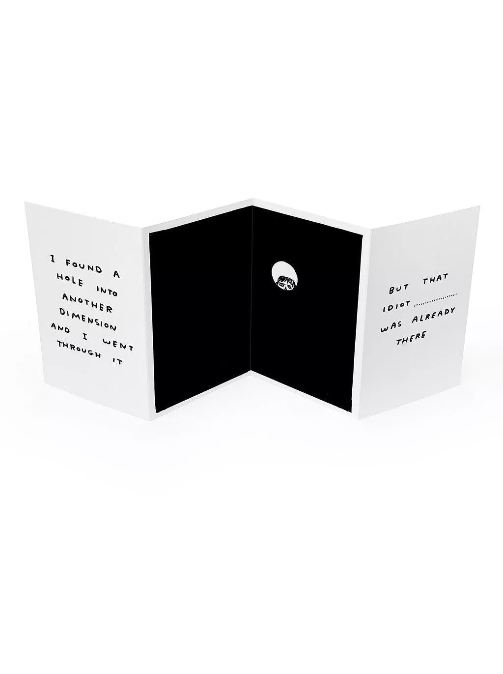David Shrigley |Another Dimension Concertina Card |Discover at Cuemars ...