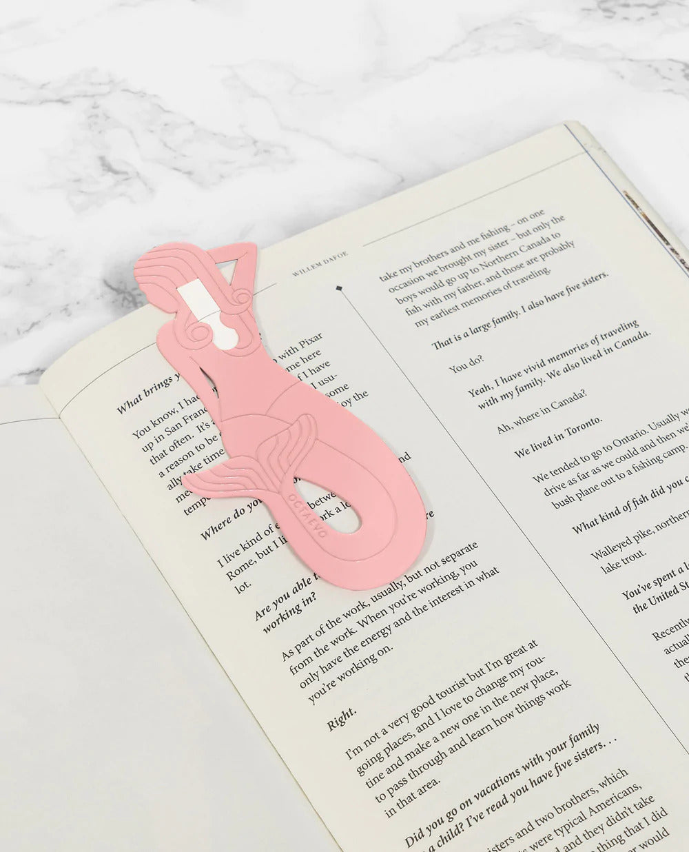 Octaevo | Pink Sirena Bookmark | Discover now on www.cuemars.com – CUEMARS